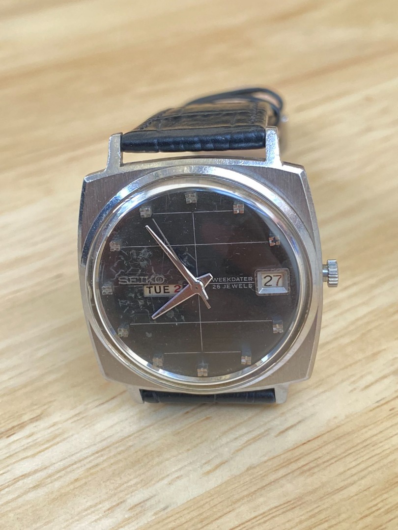 Vintage Seiko Weekdater automatic, Men's Fashion, Watches & Accessories ...