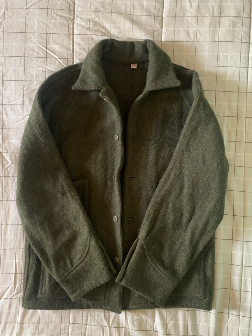 Vintage Wool Jacket on Carousell