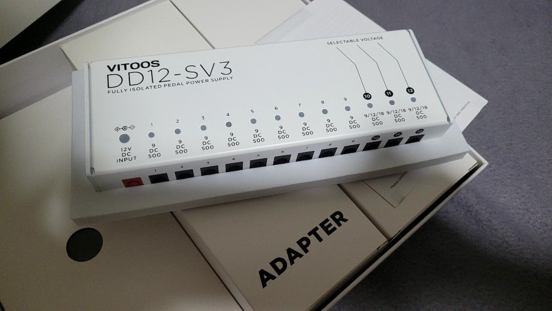 Vitoos pedal power suppy, Hobbies & Toys, Music & Media, Music ...