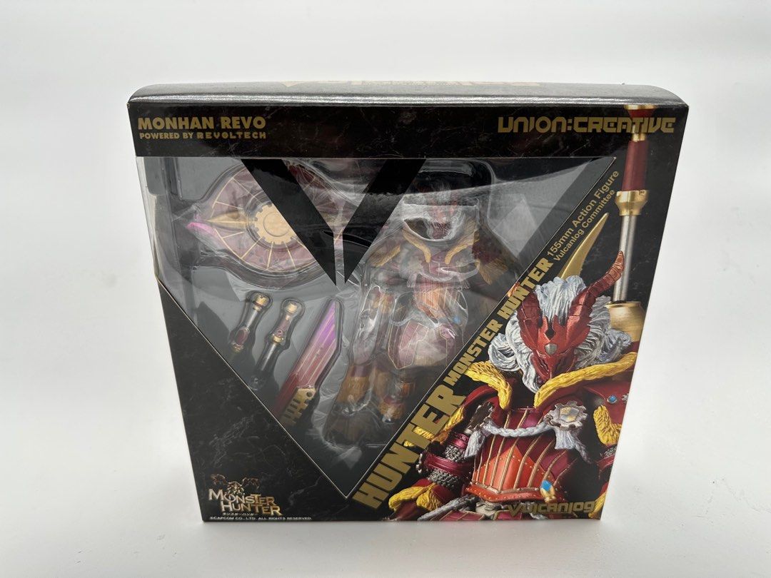Revoltech Vulcanlog Monster Hunter - Hunter Male Swordman Kaiser X ...