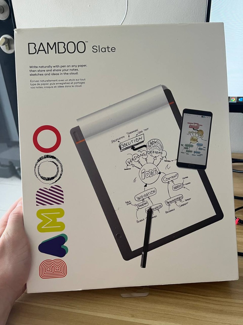 Wacom BAMBOO Slate A4 Remarkable Smartpad, Computers & Tech, Office ...