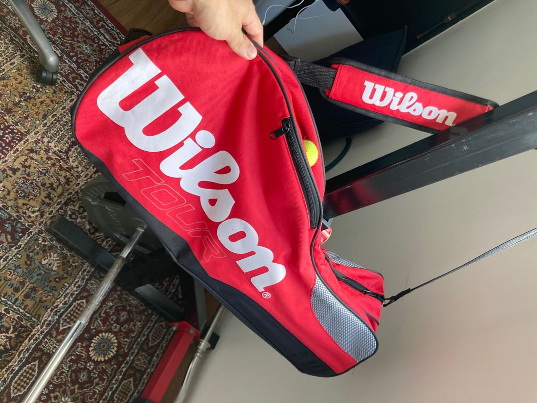 Wilson tennis bag backpack duffel duffle, Sports Equipment, Sports ...