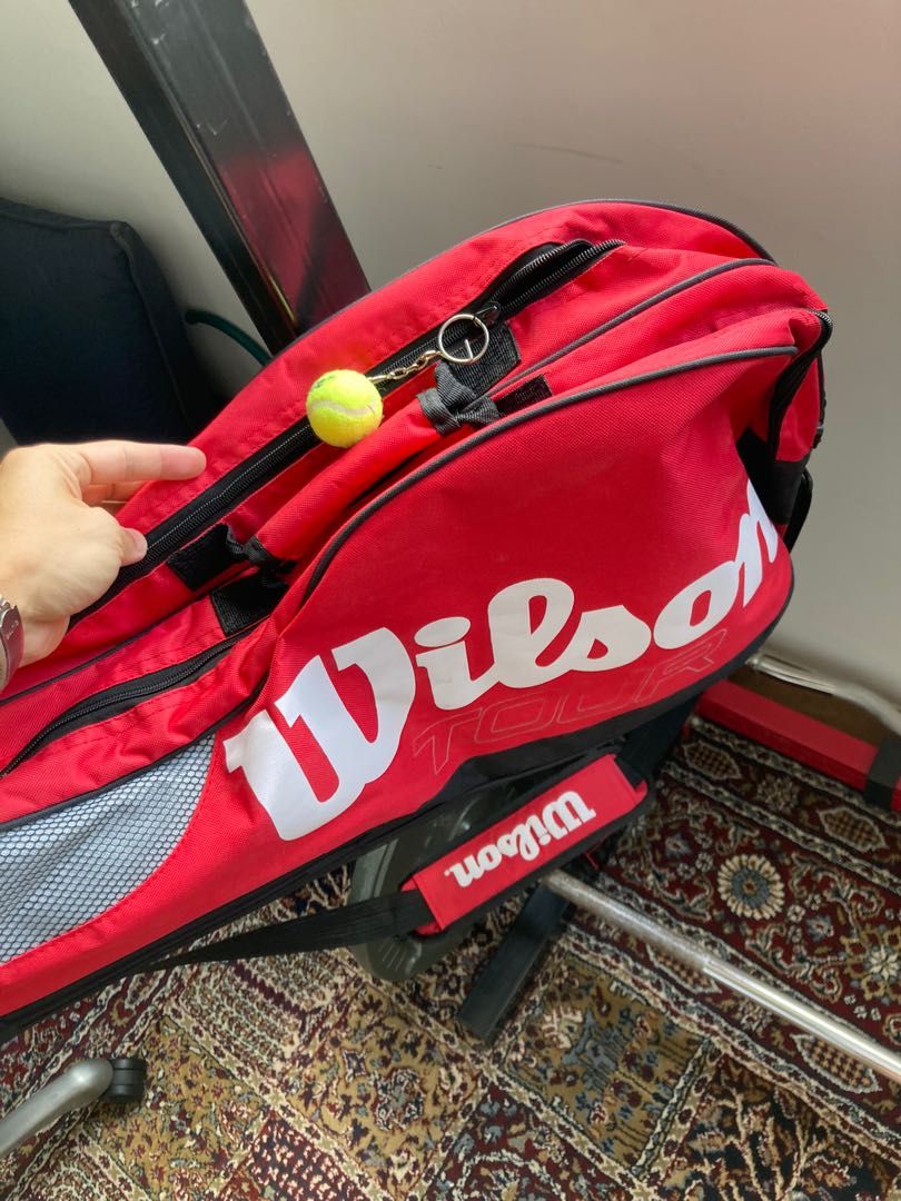 Wilson tennis bag backpack duffel duffle, Sports Equipment, Sports ...