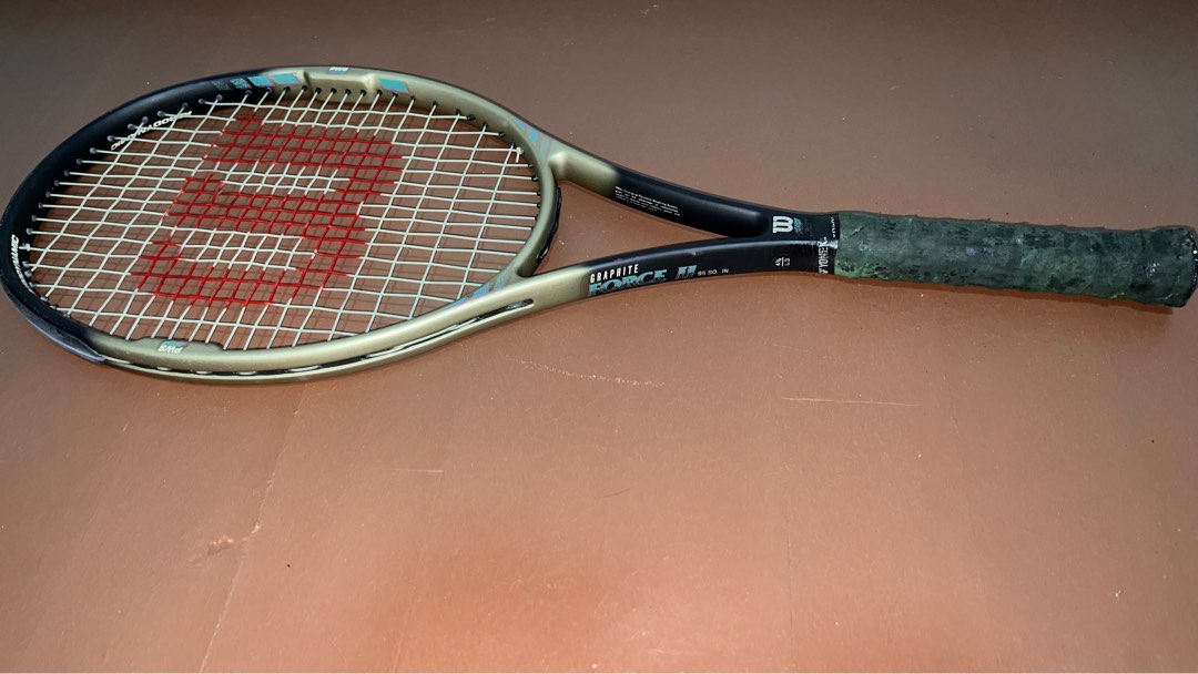 Wilson Tennis Racket ( High Beam Series ) Graphite Force 2, Sports ...