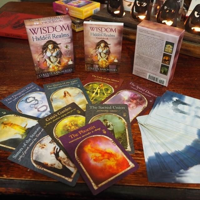 Wisdom of the Hidden Realms Oracle Cards Cards by Colette Baron-Reid ...
