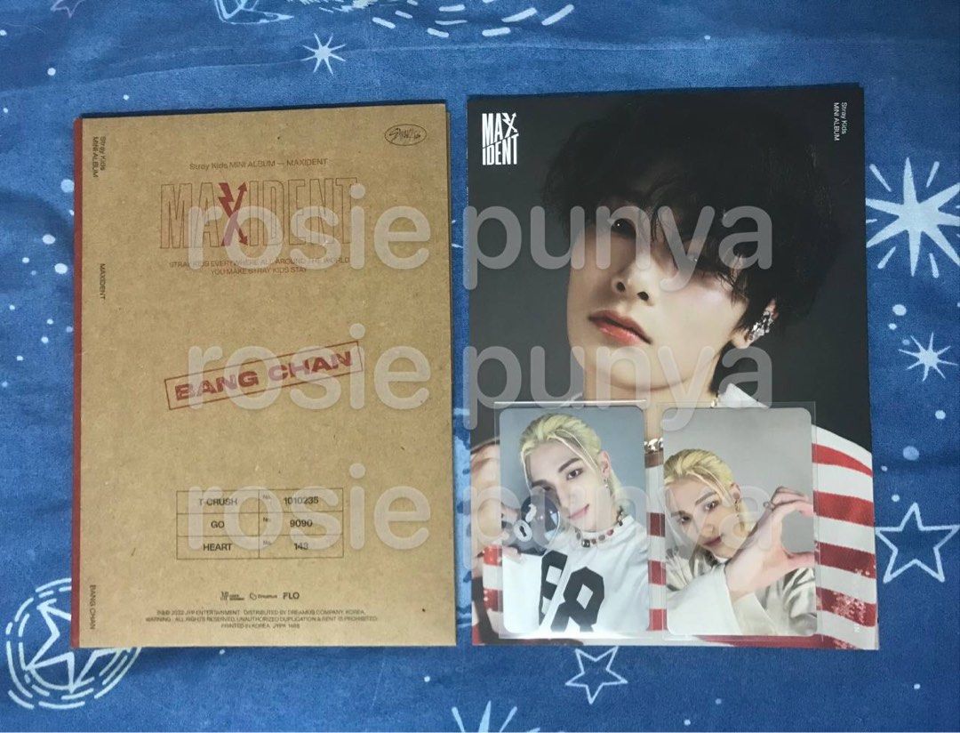 WTS STRAY KIDS SKZ MAXIDENT PAPER CASE SET, Hobbies & Toys ...