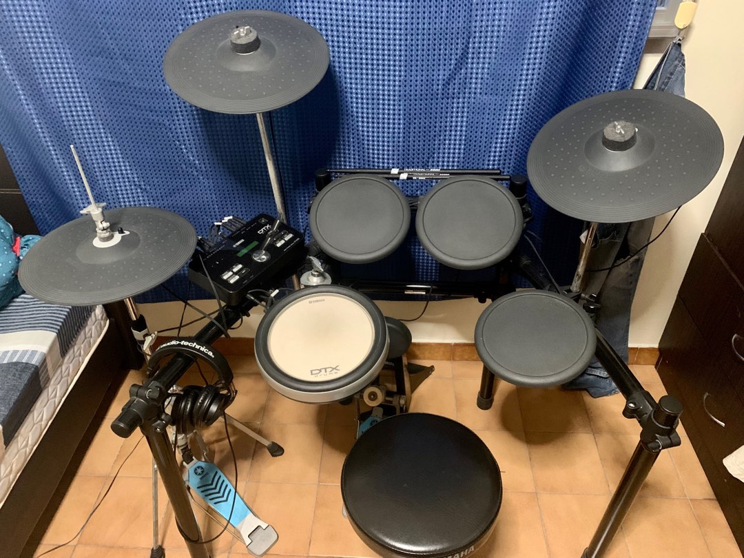 Yamaha DTX Drums (DTX502), Hobbies & Toys, Music & Media, Musical ...