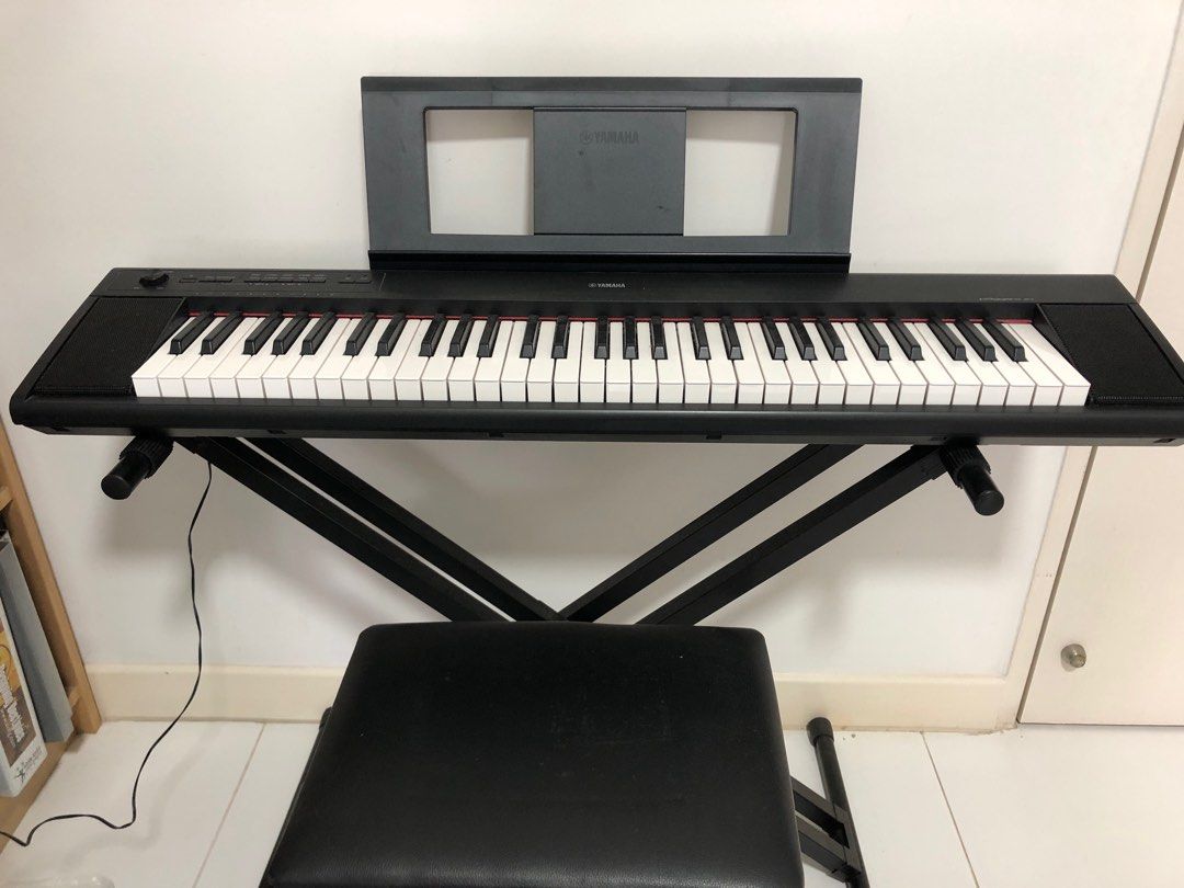 Yamaha Keyboard Piaggero NP12, Hobbies & Toys, Music & Media, Musical ...