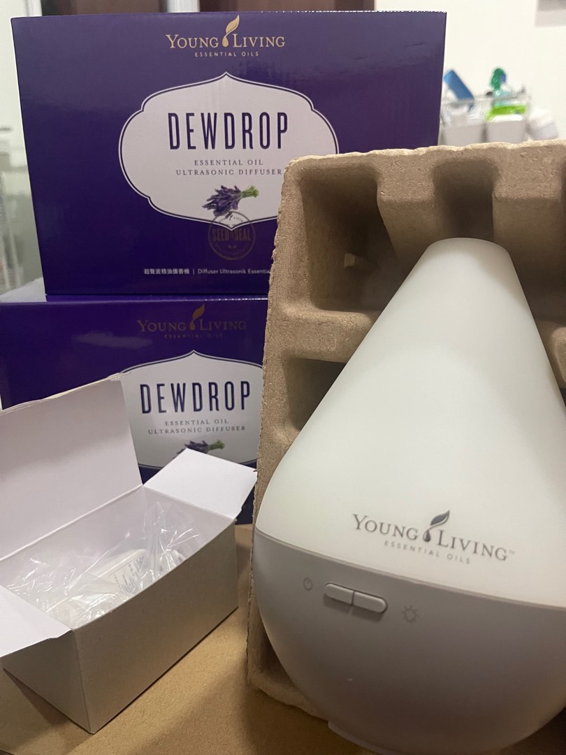 Young Living Dew drop Diffuser, Furniture & Home Living, Home Fragrance ...