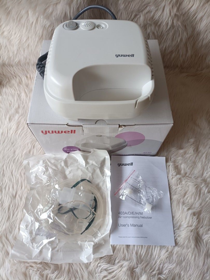 Yuwell 403D Air-compressing Nebulizer on Carousell