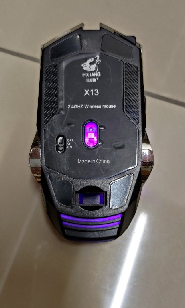 ZIYOU LANG RECHARGEABLE WIRELESS MOUSE, Computers & Tech, Parts ...