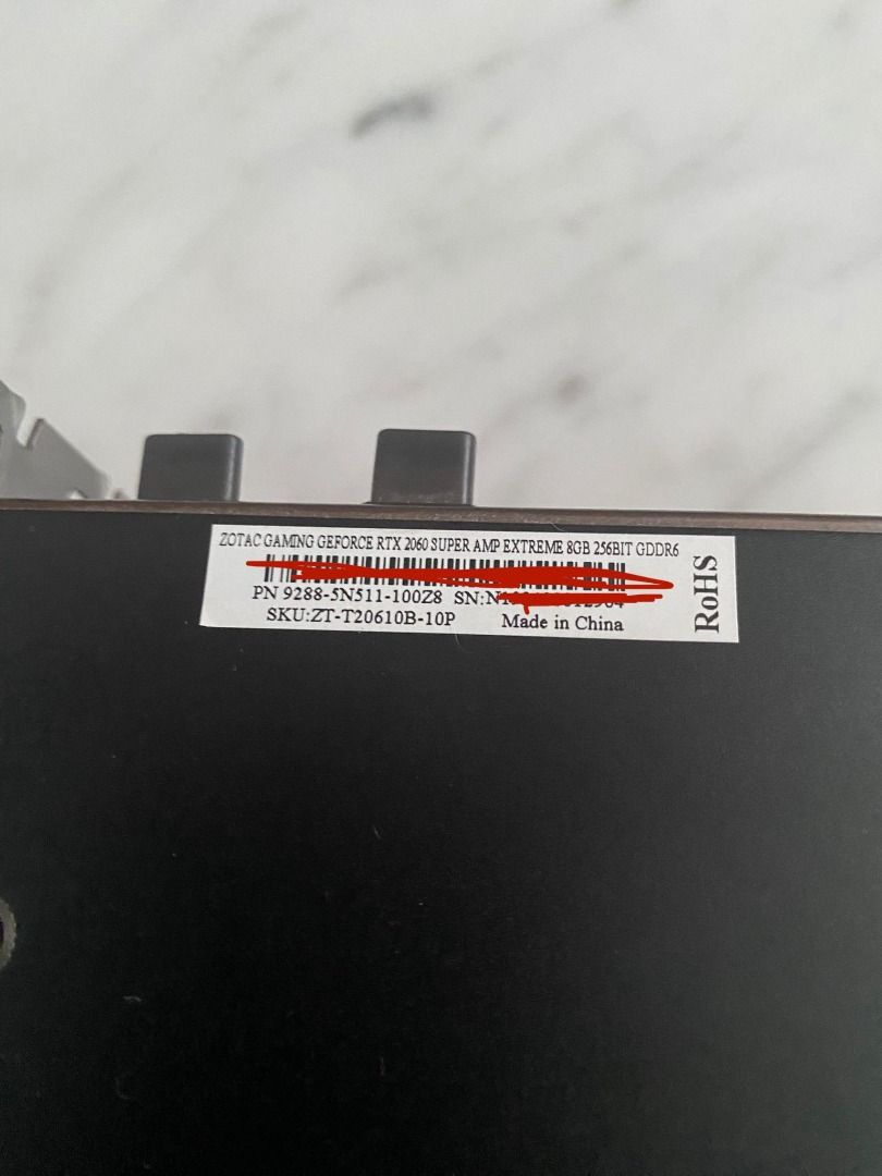 Zotac RTX 2060 Super 8GB Amp Extreme, Computers & Tech, Parts ...