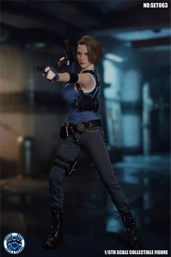 1/6 Super Duck Biohazard Jill Valentine costume set, Hobbies & Toys ...