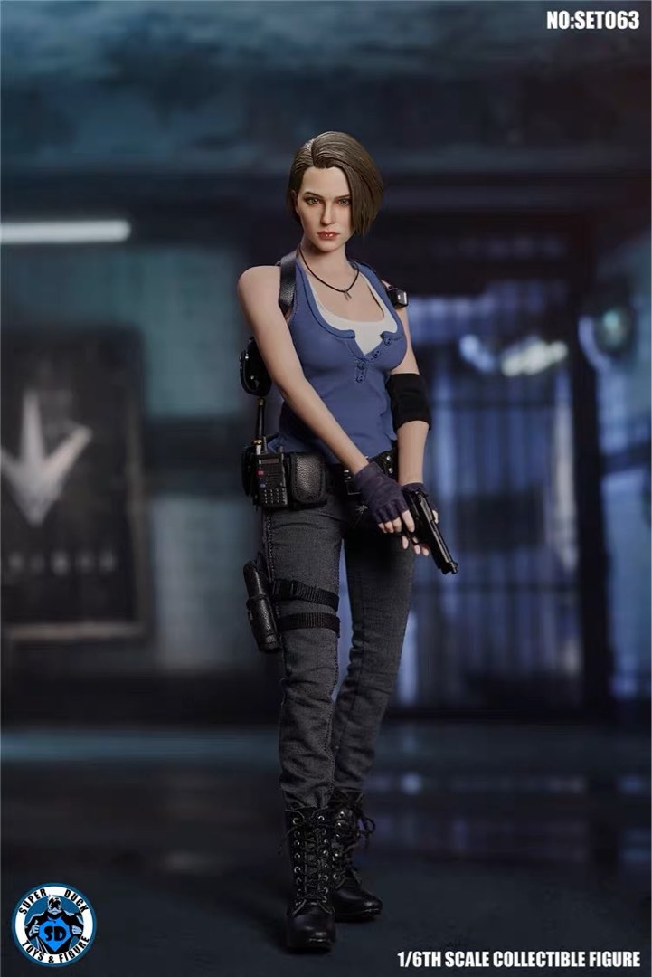 1/6 Super Duck Biohazard Jill Valentine costume set, Hobbies & Toys ...