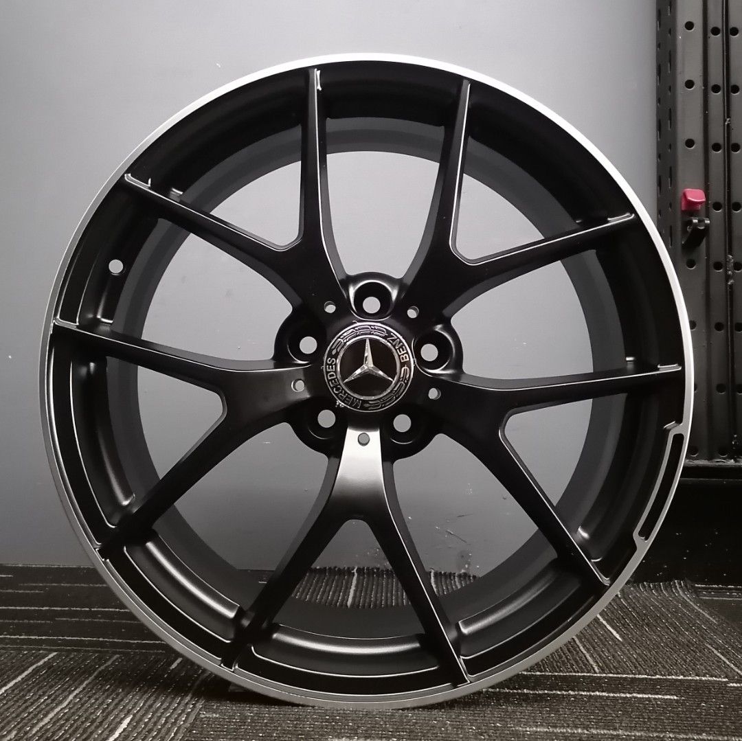 18" Mercedes Designed Sport Rim, Car Accessories, Tyres & Rims on Carousell