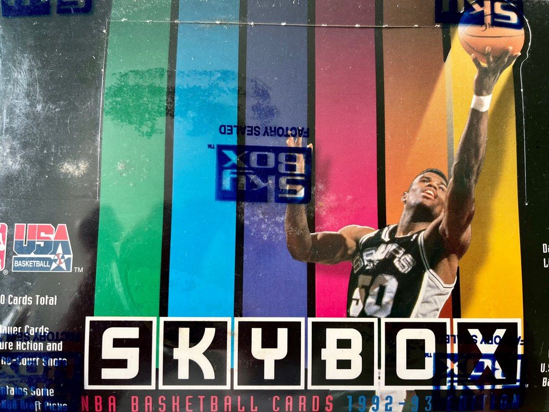1992-93 SEALED Skybox Basketball Series 1 Factory Sealed USA Olympic ...