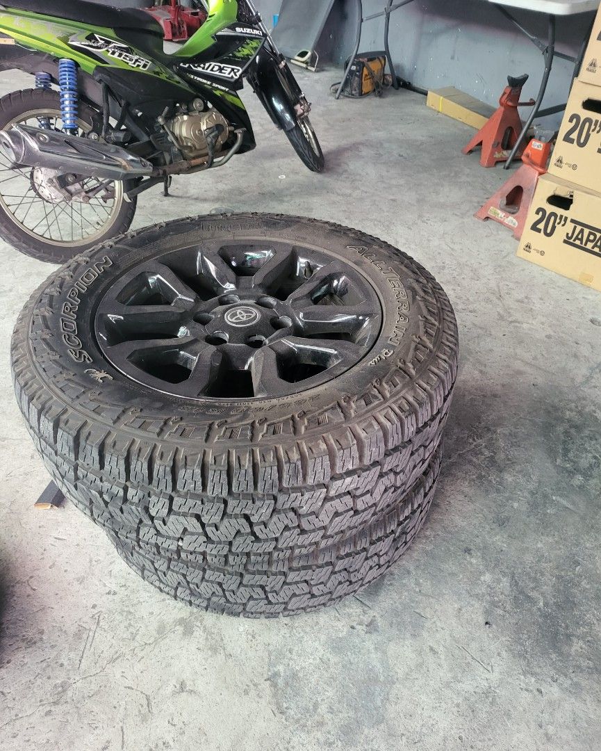 2023 Toyota Conquest wheelset, Car Parts & Accessories, Mags and Tires ...