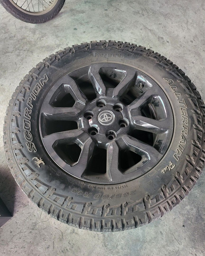 2023 Toyota Conquest wheelset, Car Parts & Accessories, Mags and Tires ...