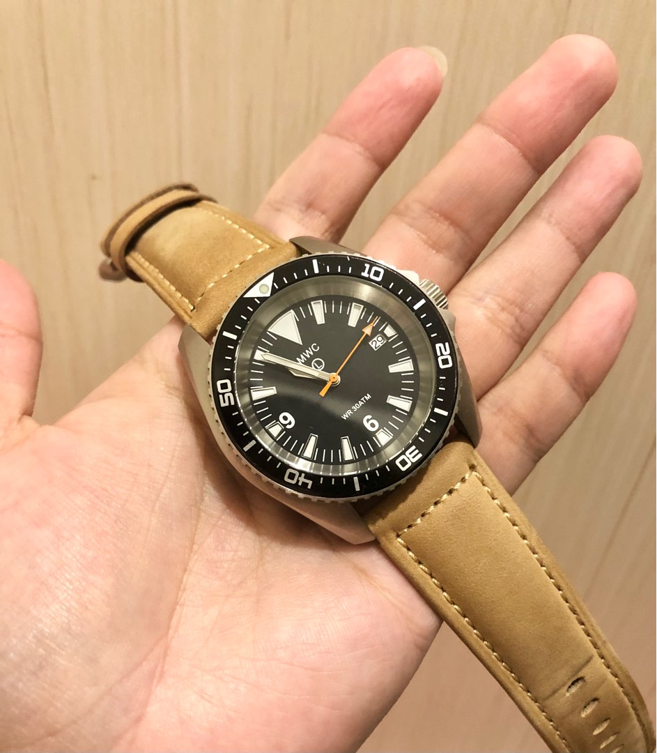 [代友放售] MWC military watch French royal navy army 軍錶, 名牌, 手錶 - Carousell