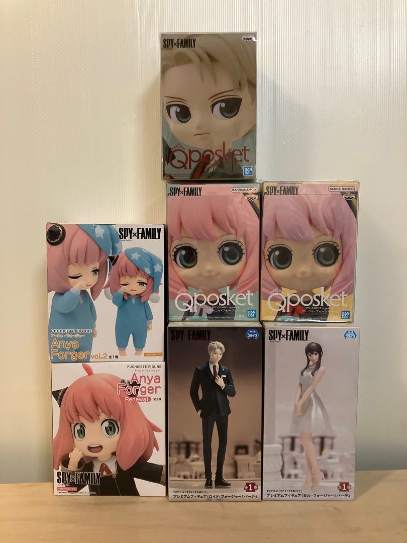 安妮亞 vol.2 黃昏 約兒 禮服 派對 Spy x family figure Qposket 標準盒 闊盒 寬盒 長盒, 興趣及遊戲, 收藏品及紀念品, 古董收藏 - Carousell