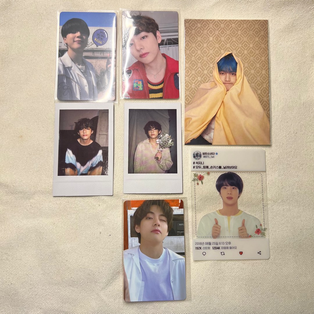 BTS photocards pc - butter m2u POB 2021 memories bluray taehyung V mots ...