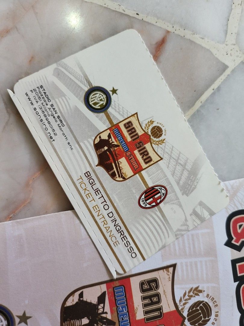 AC Milan Inter Milan San Siro Milan Italy Stadium Tour ticket and ...