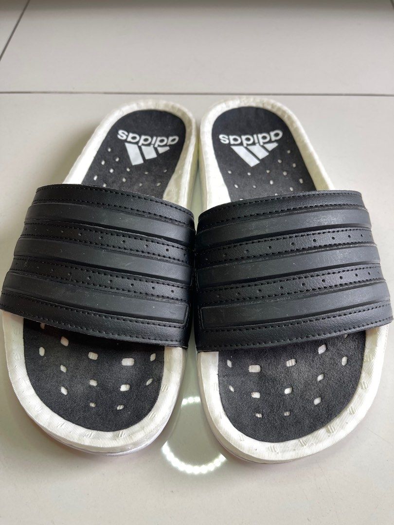 Adidas Boost Slides, Women's Fashion, Footwear, Slippers and slides on ...