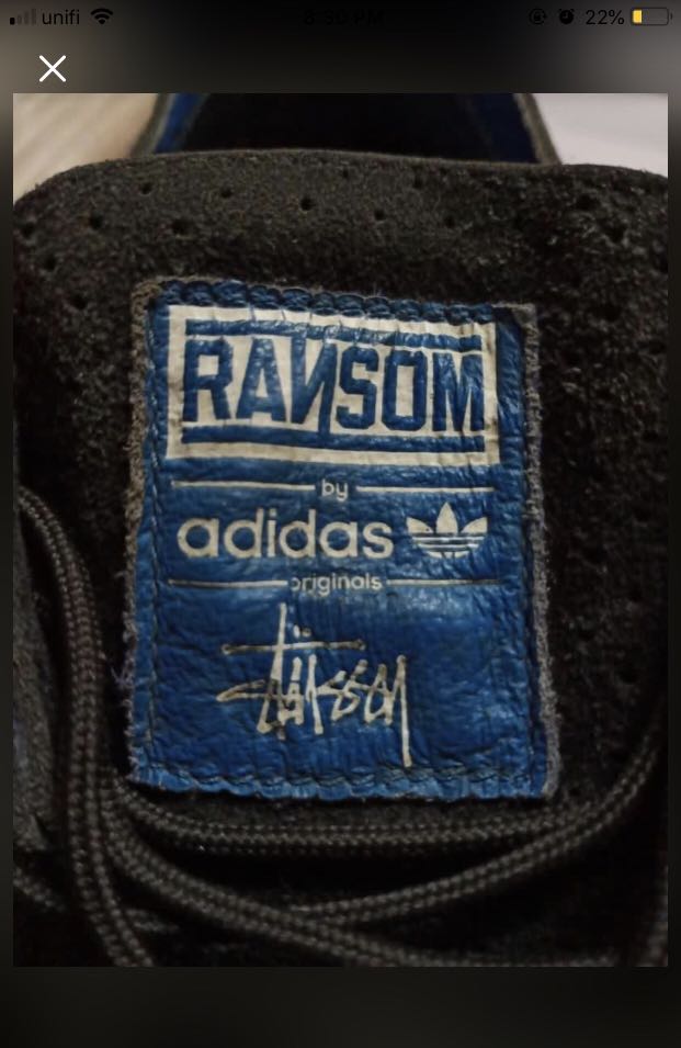 Adidas X stussy X ransom leather wallabee, Men's Fashion, Footwear ...