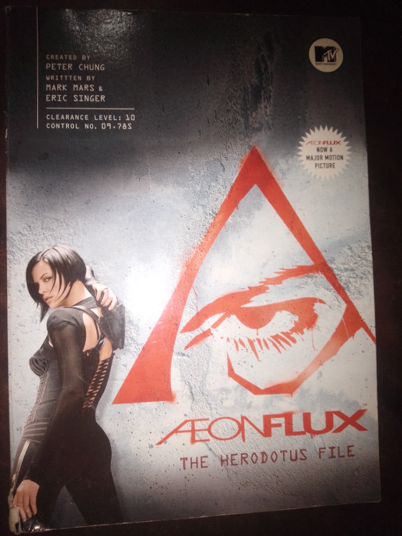 Aeon Flux The Herodotus File by Mark Mars and Eric Singer, Hobbies ...