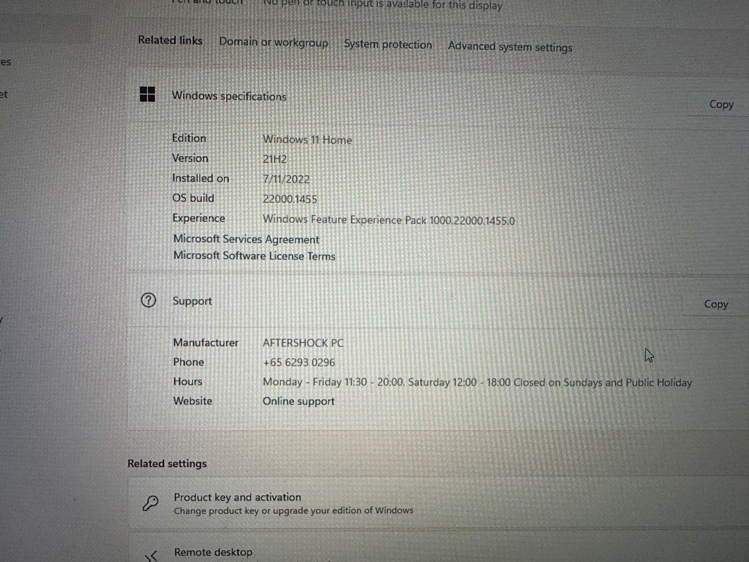 Aftershock Laptop, Computers & Tech, Laptops & Notebooks on Carousell