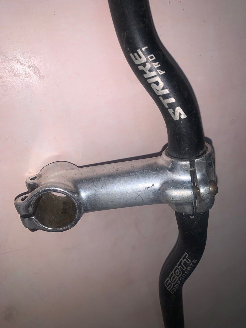 ALLOY handlebar Scott with stem, Sports Equipment, Bicycles & Parts ...