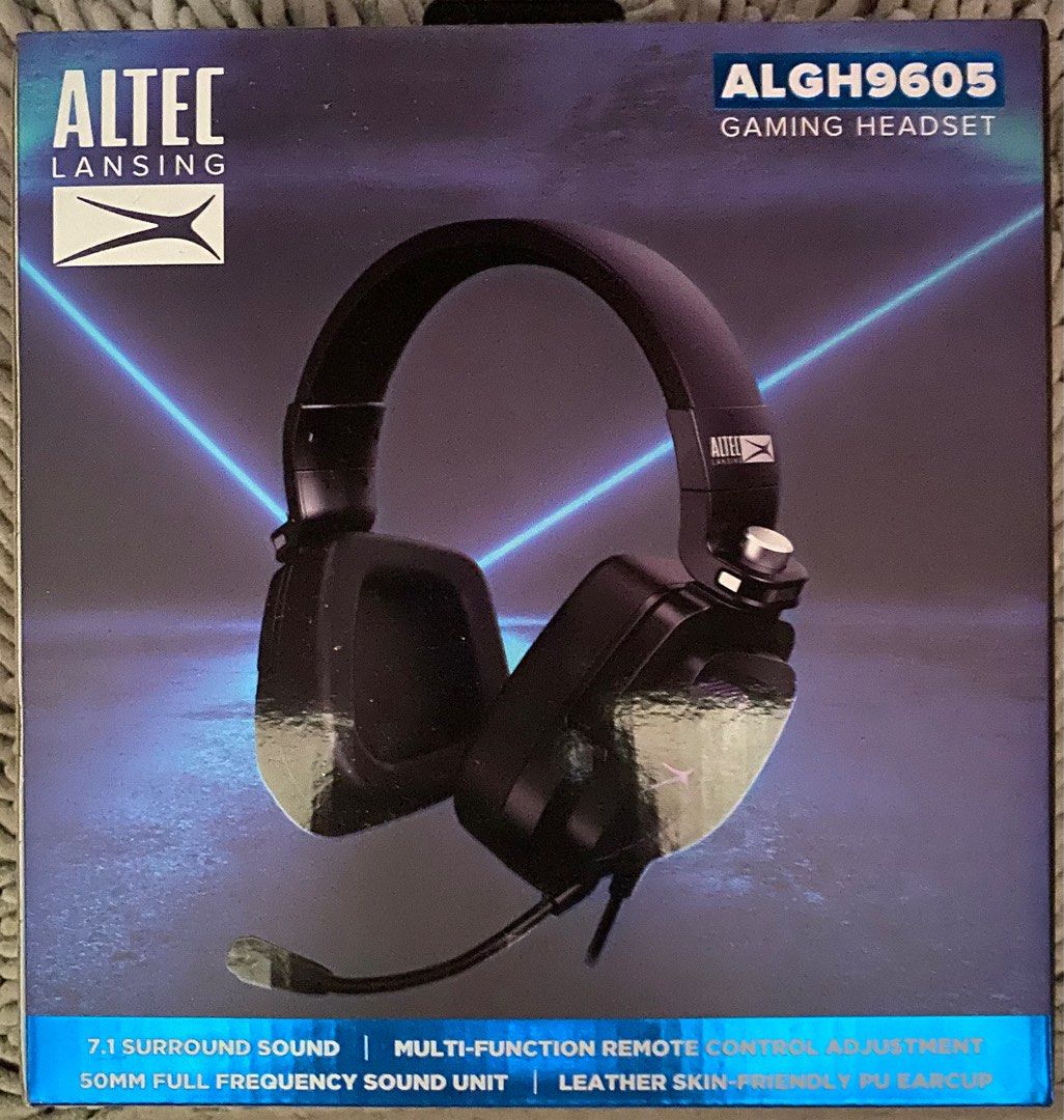 Altec Lansing ALGH9605 Gaming Headset, Audio, Headphones & Headsets on ...