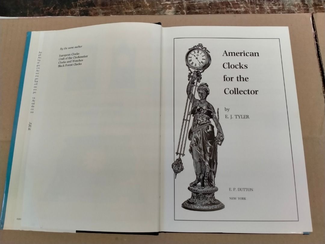 American Clocks for the Collector by E.J. Tyler, Hobbies & Toys, Books ...