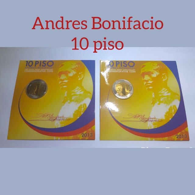 Andres Bonifacio Ten Piso Blister Pack Commemorative Coin on Carousell