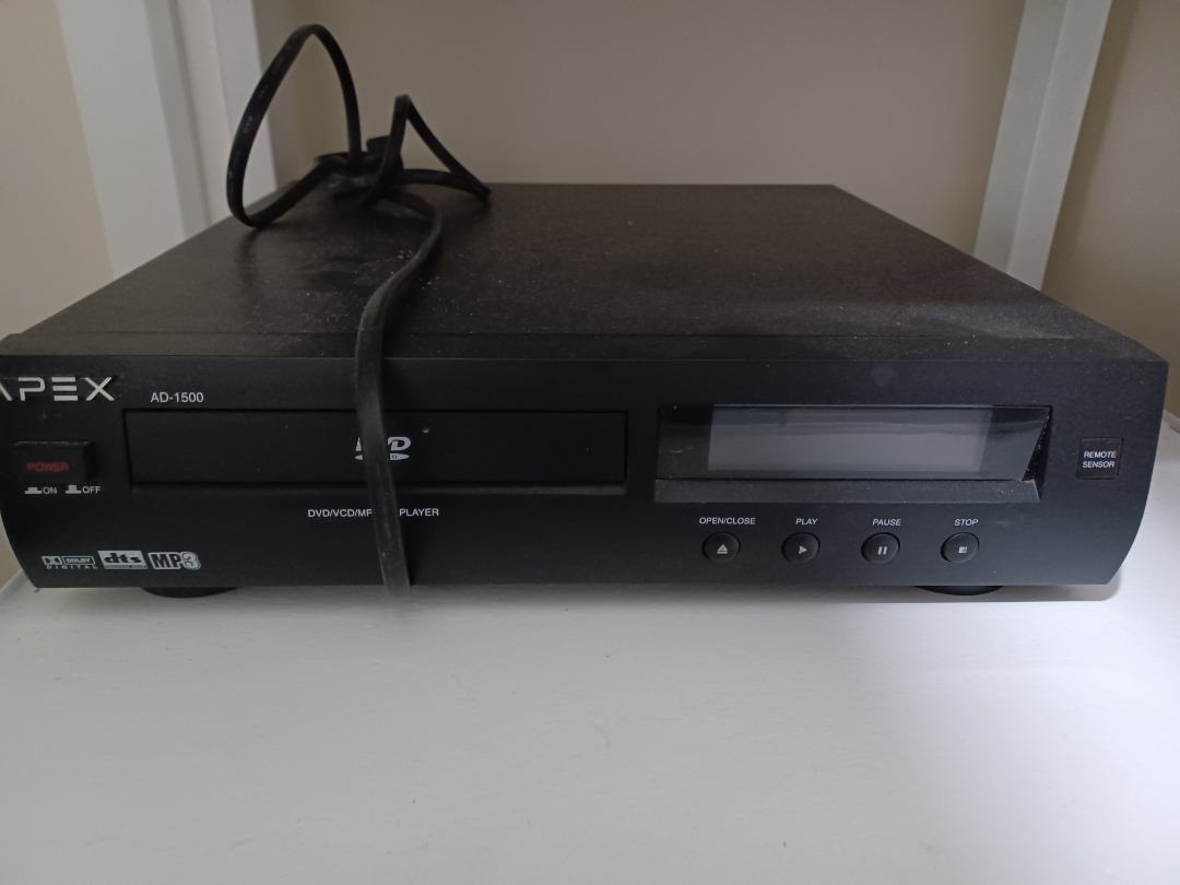APEX DVD PLAYER, TV & Home Appliances, Other Home Appliances on Carousell