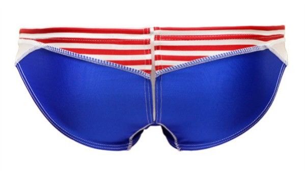 AQUX Fancy Dising L "Blue" Swim Brief Swimming Trunks Speedo, Men's ...