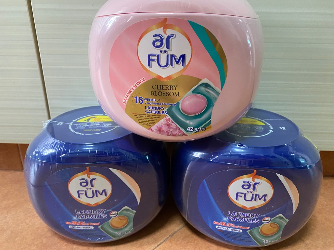 ARFUM Laundry Capsules, Furniture & Home Living, Cleaning & Homecare ...