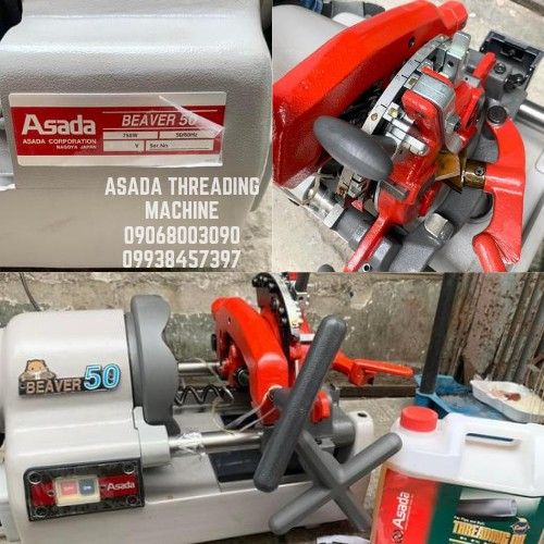Asada Threading Machine, Commercial & Industrial, Construction Tools ...