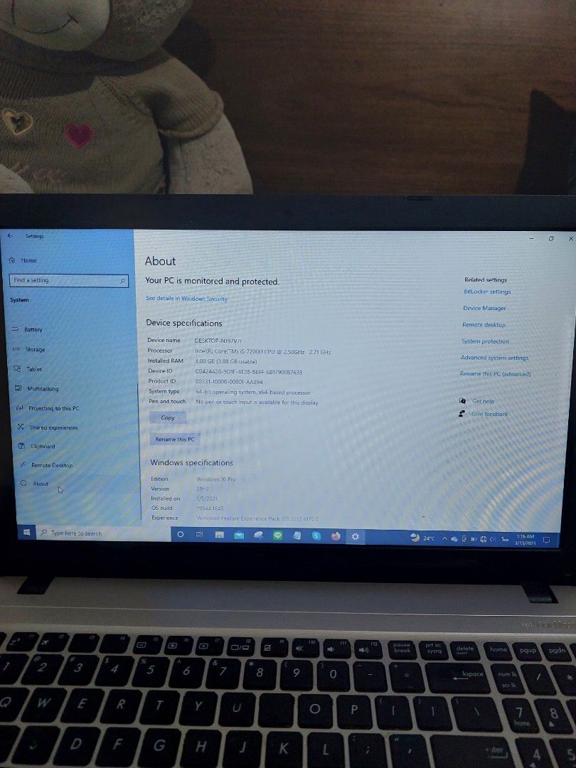 Asus a540u, Computers & Tech, Laptops & Notebooks on Carousell