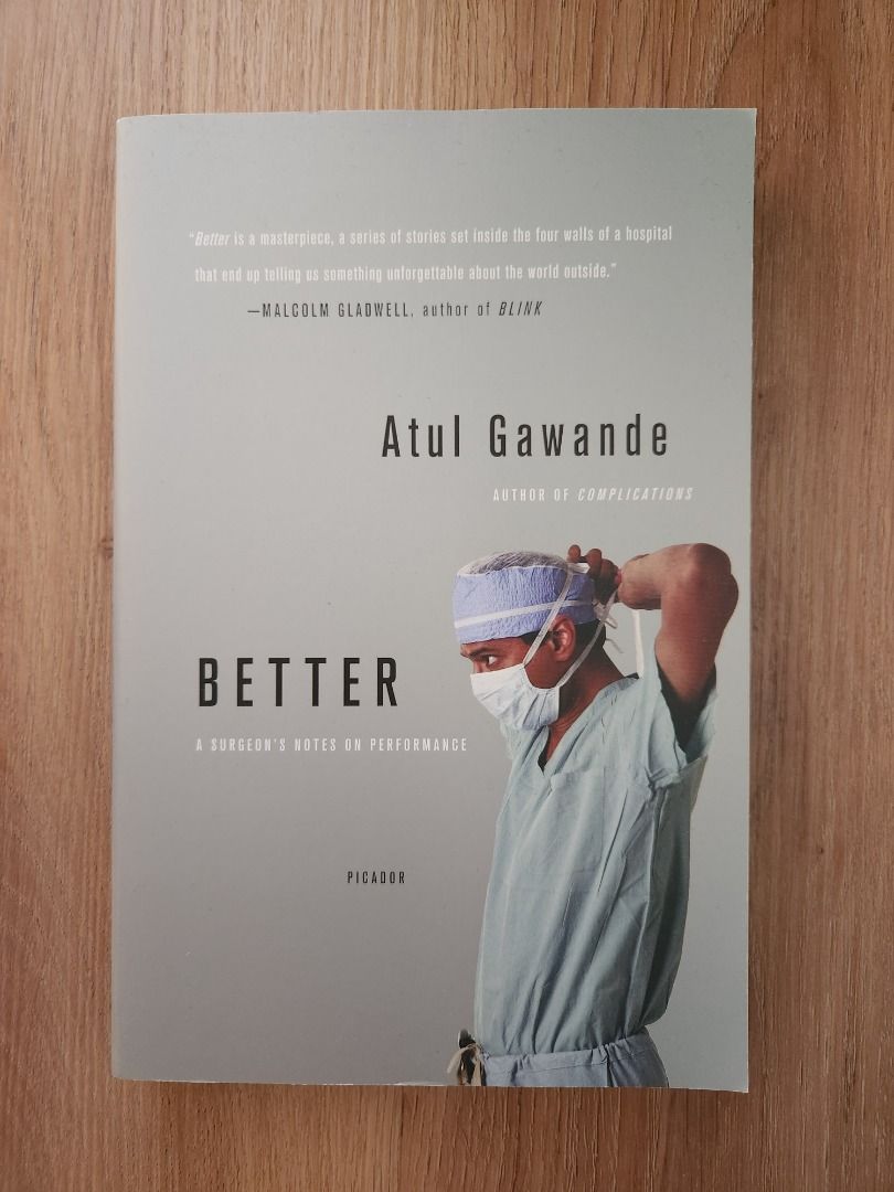 Atul gawande better, Hobbies & Toys, Books & Magazines, Fiction & Non ...
