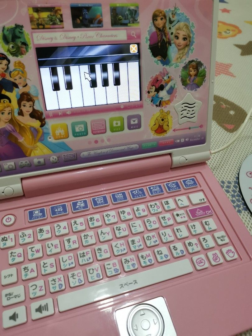 Bandai Disney and Disney Pixar Characters Wonderful Sweet Computer ...