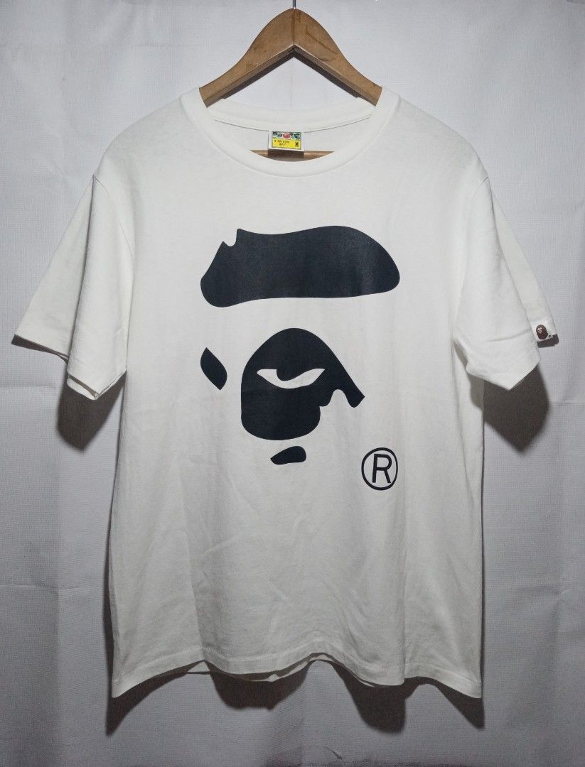 BAPE FACE TEE, Men's Fashion, Tops & Sets, Tshirts & Polo Shirts on ...