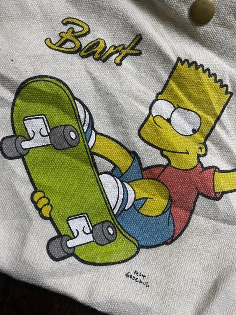Bart simpson sling beg, Men's Fashion, Bags, Sling Bags on Carousell
