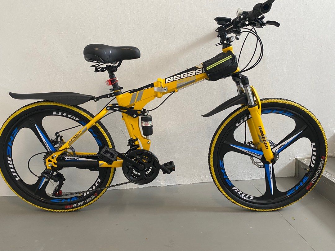Begasso foldable 24 inch mountain bike, Sports Equipment, Bicycles ...
