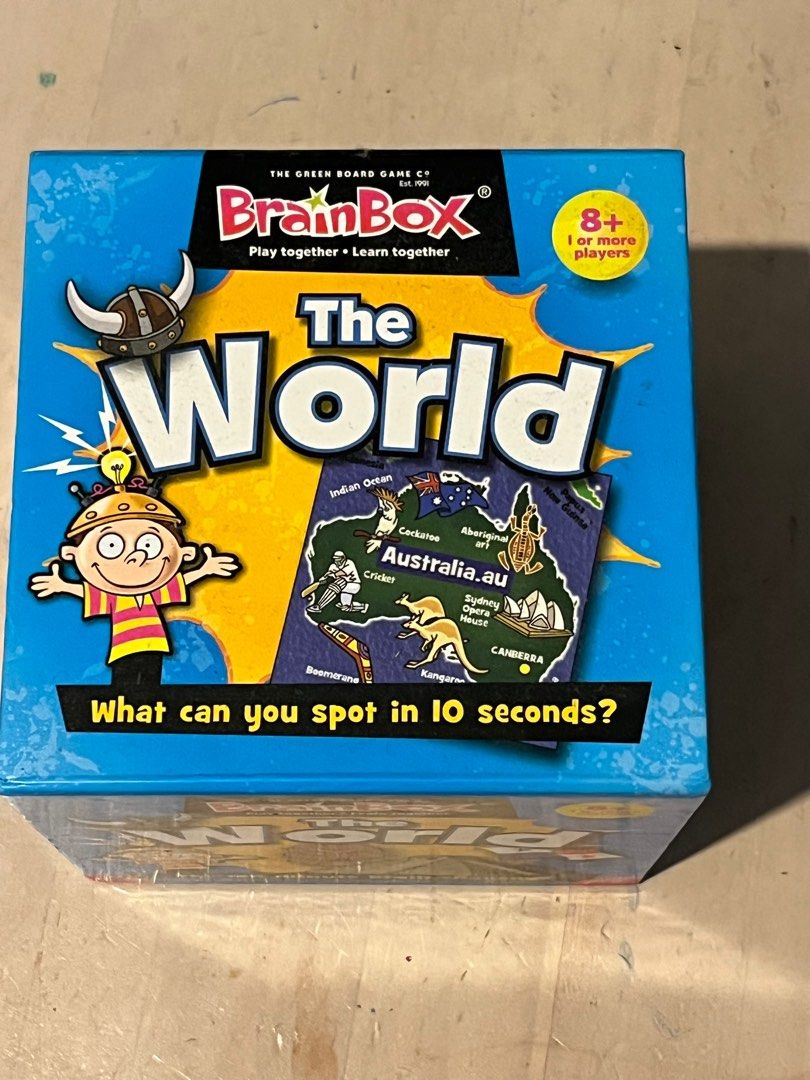 BrainBox - The World, Hobbies & Toys, Toys & Games on Carousell