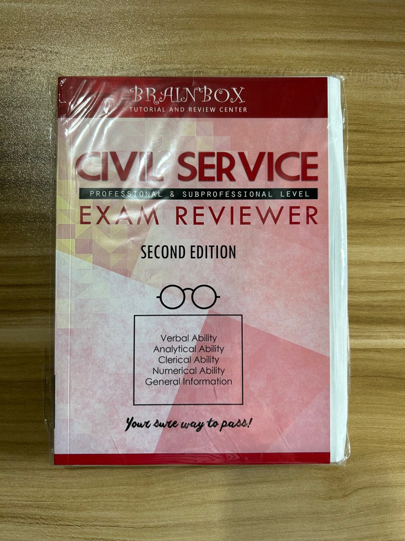 Brainbox Civil Service Exam Reviewer, Hobbies & Toys, Books & Magazines ...