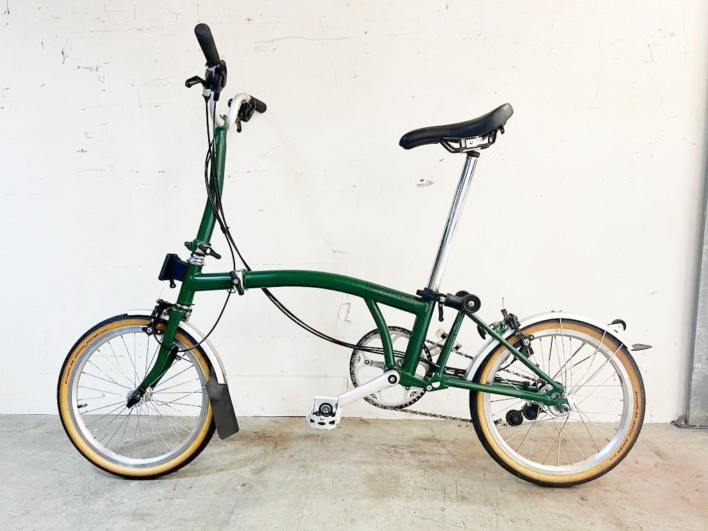 Brompton M6L Racing Green, Sports Equipment, Bicycles & Parts, Bicycles ...
