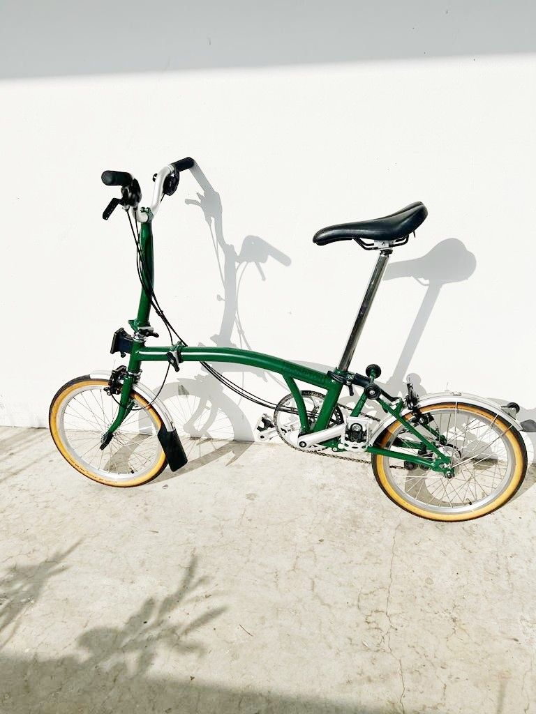 Brompton M6L Racing Green, Sports Equipment, Bicycles & Parts, Bicycles ...