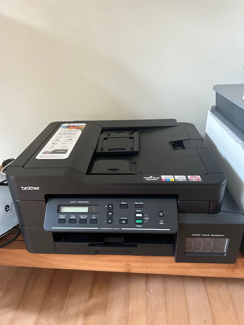 Brother Printer T820DW (rarely used), Computers & Tech, Printers ...
