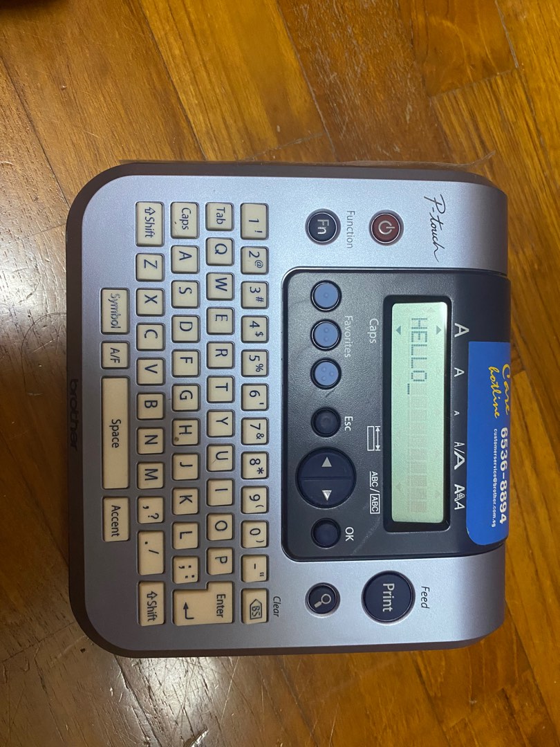 Brother PT-1280 P-Touch Electronic Labelling System, Computers & Tech ...